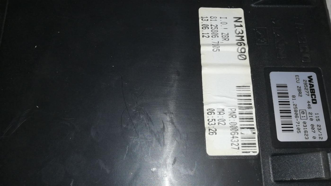 MAN ZBR / ZBR2 - ECU units ZBR / ZBR2 WABCO 4462100000 / 4462100020 ...